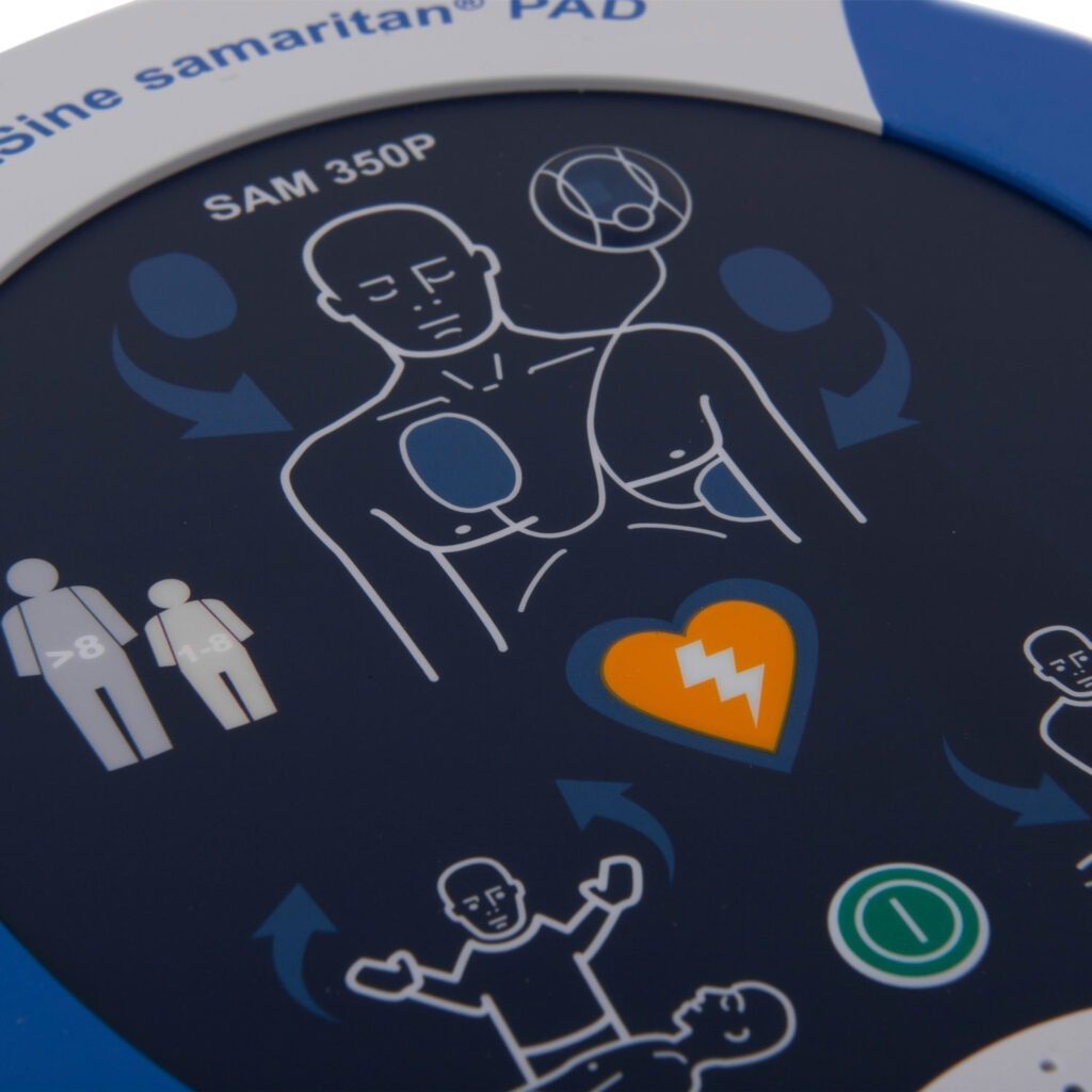 HeartSine Samaritan PAD 350P Semi-Automatic Defibrillator Unit